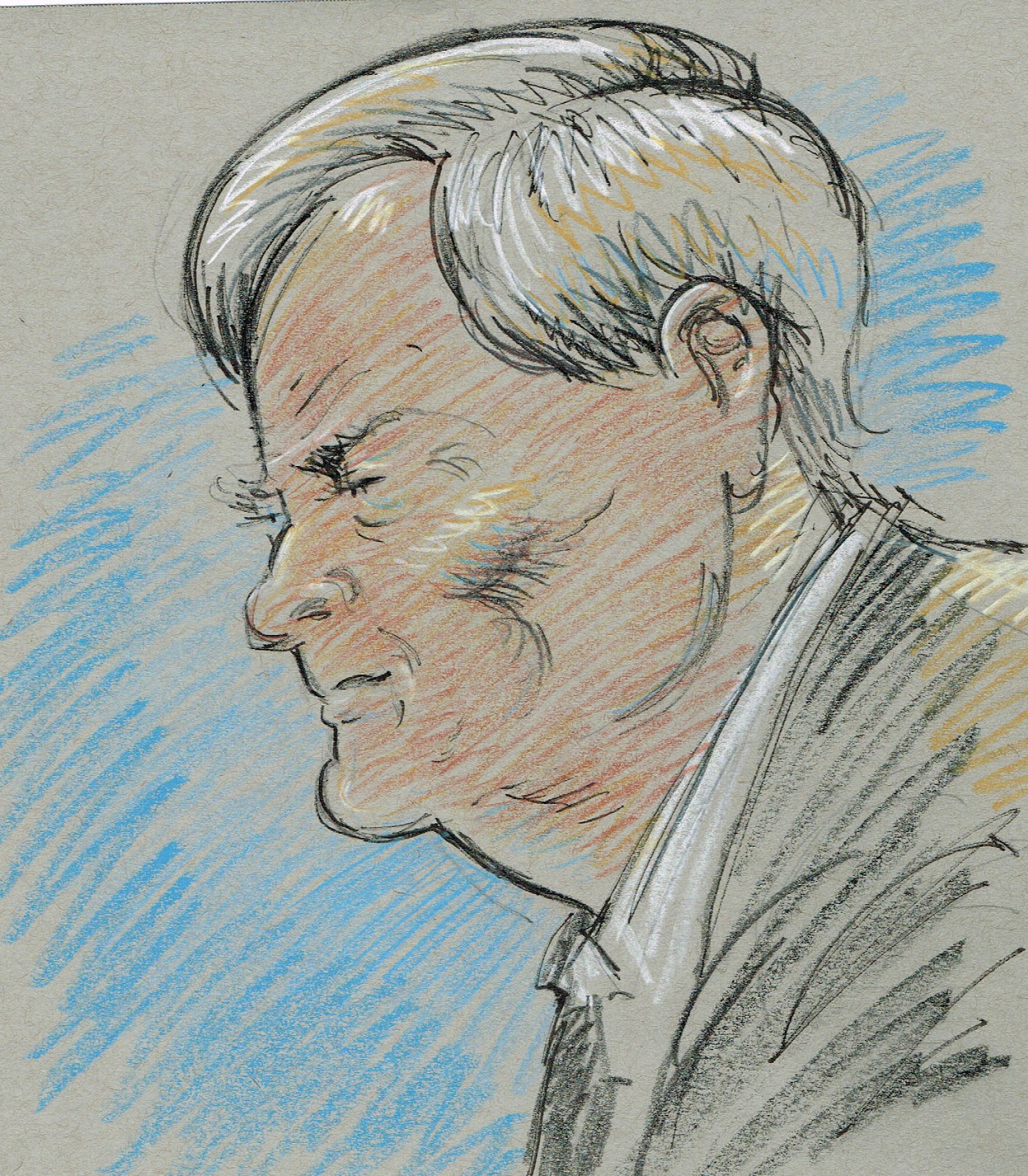 Ken Avidor Courtroom Sketching