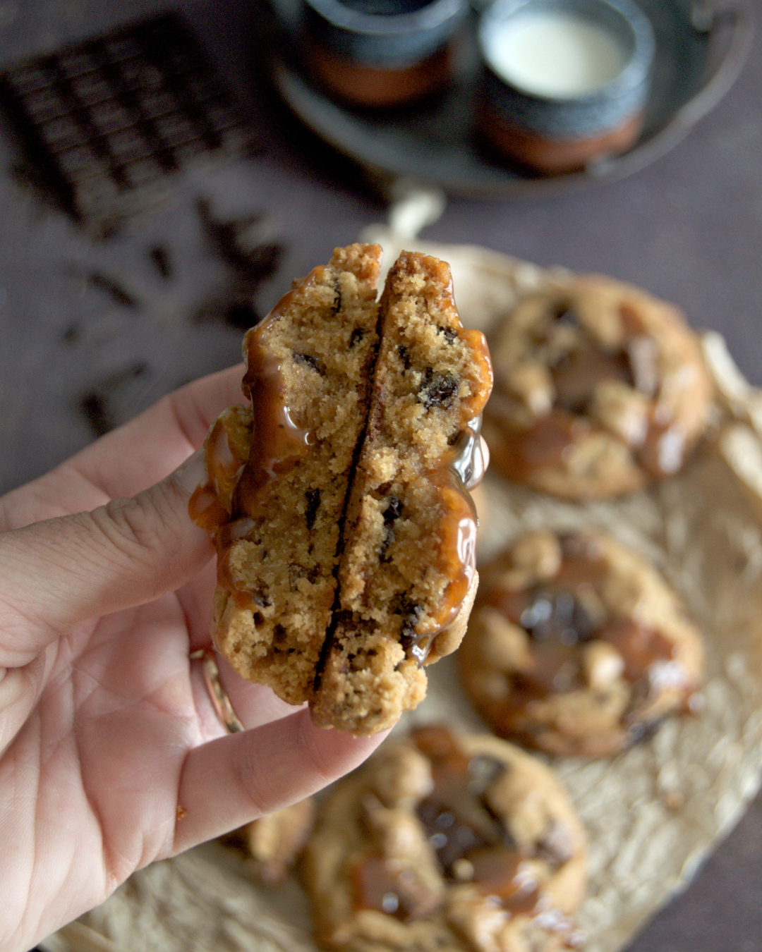 Les cookies au praliné