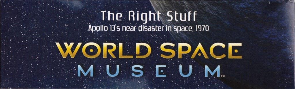 Toys and Stuff: My (Very Tenuous) Connection With Apollo 13 and World ...