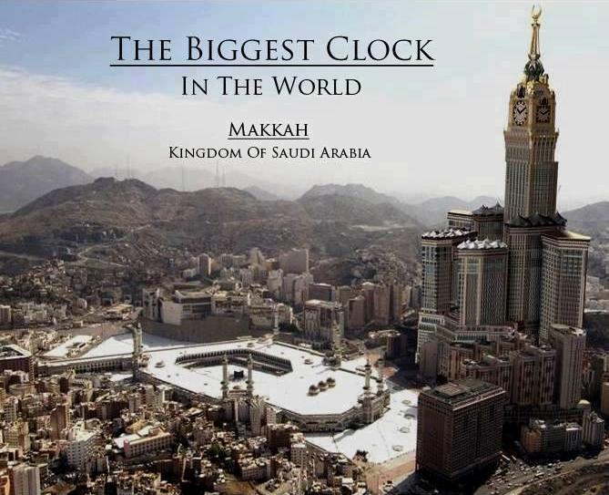 7 Fakta Menarik Mengenai Menara Jam Diraja Mekah