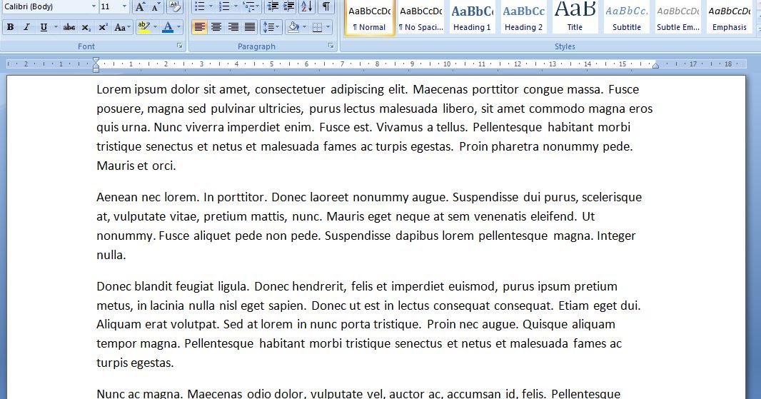 Cara Membuat Dummy Word ( Lorem ipsum ) Pada MS Word ~ Oddsay
