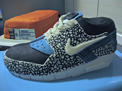 Šećerlema: Tutorijal: Torta u obliku patike