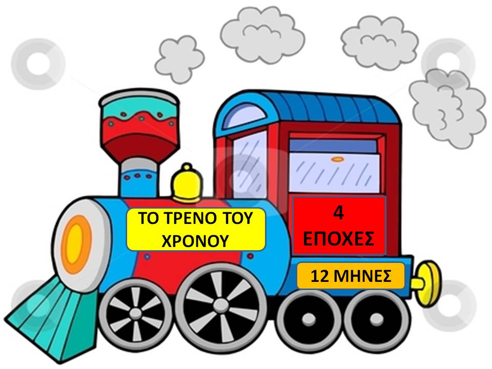 Πυθαγόρειο Νηπιαγωγείο: ΤΟ ΤΡΕΝΟ ΤΩΝ ΕΠΟΧΩΝ - 12 ΜΗΝΕΣ ΑΘΛΗΤΕΣ