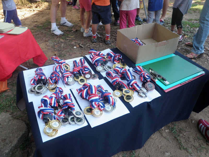 Unschooling Homeschool: Sports Day Set Up 28 May 2012