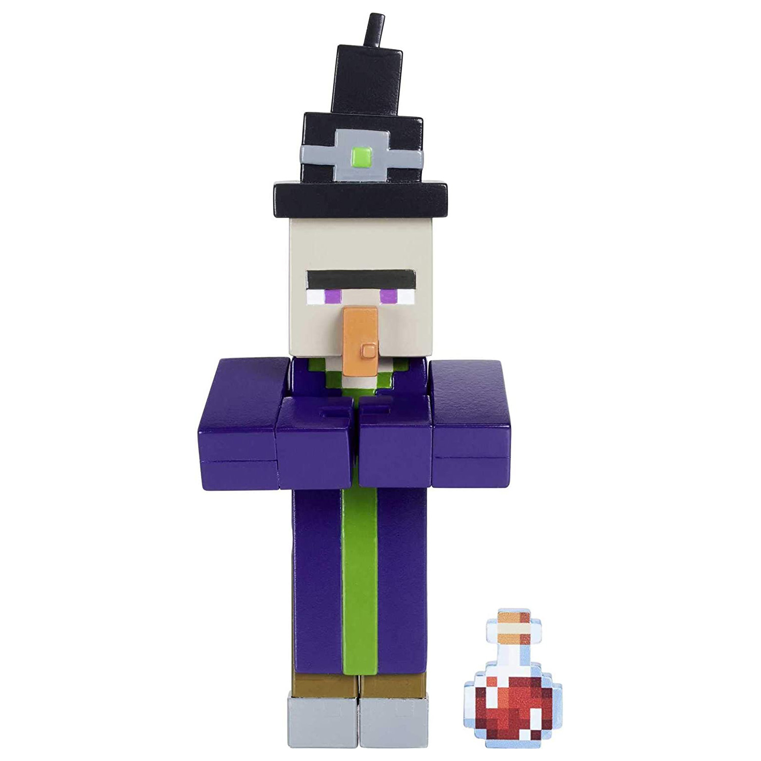 Minecraft Witch Craft-a-Block Series 3 Figure | Minecraft Merch