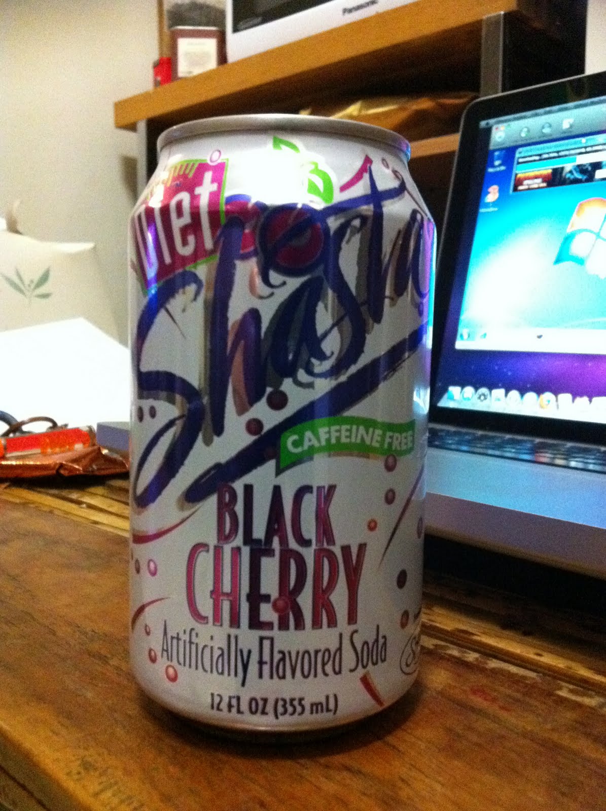 Melbourne Soda Reviews: Diet Black Cherry Shasta