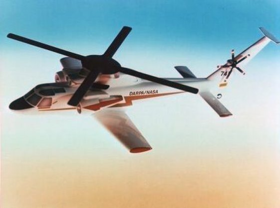 FDRA - Fuerza Aérea: Helicóptero experimental: Sikorsky S-72 RSRA