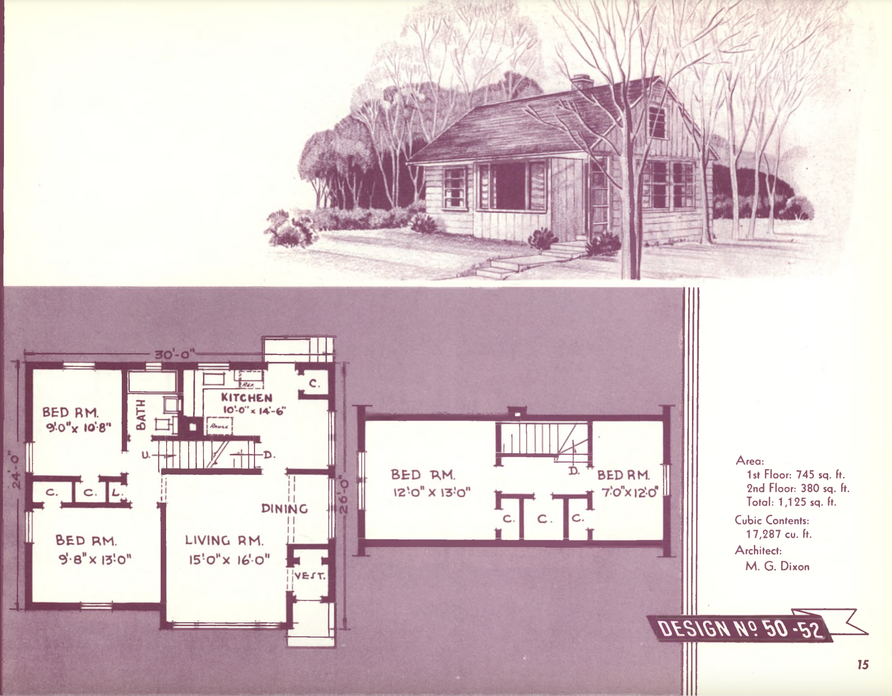 The small Post-War 1 1/2-Storey House - Part One