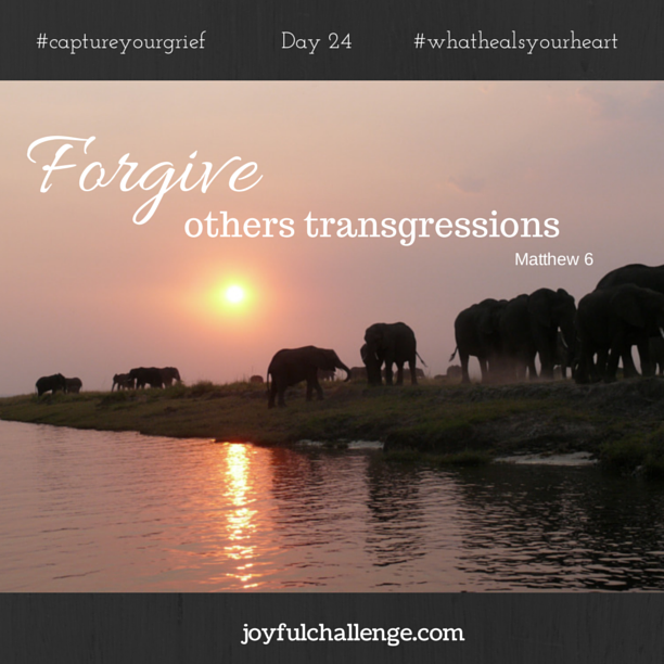 Finding JOY in every day: Faithful Friday: Forgive