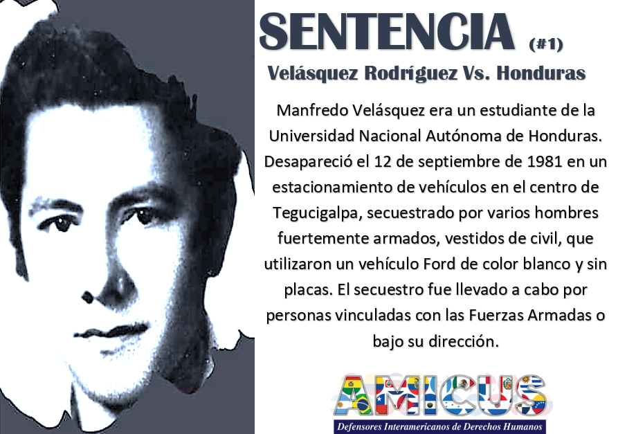Sentencia Velásquez Rodríguez Vs. Honduras
