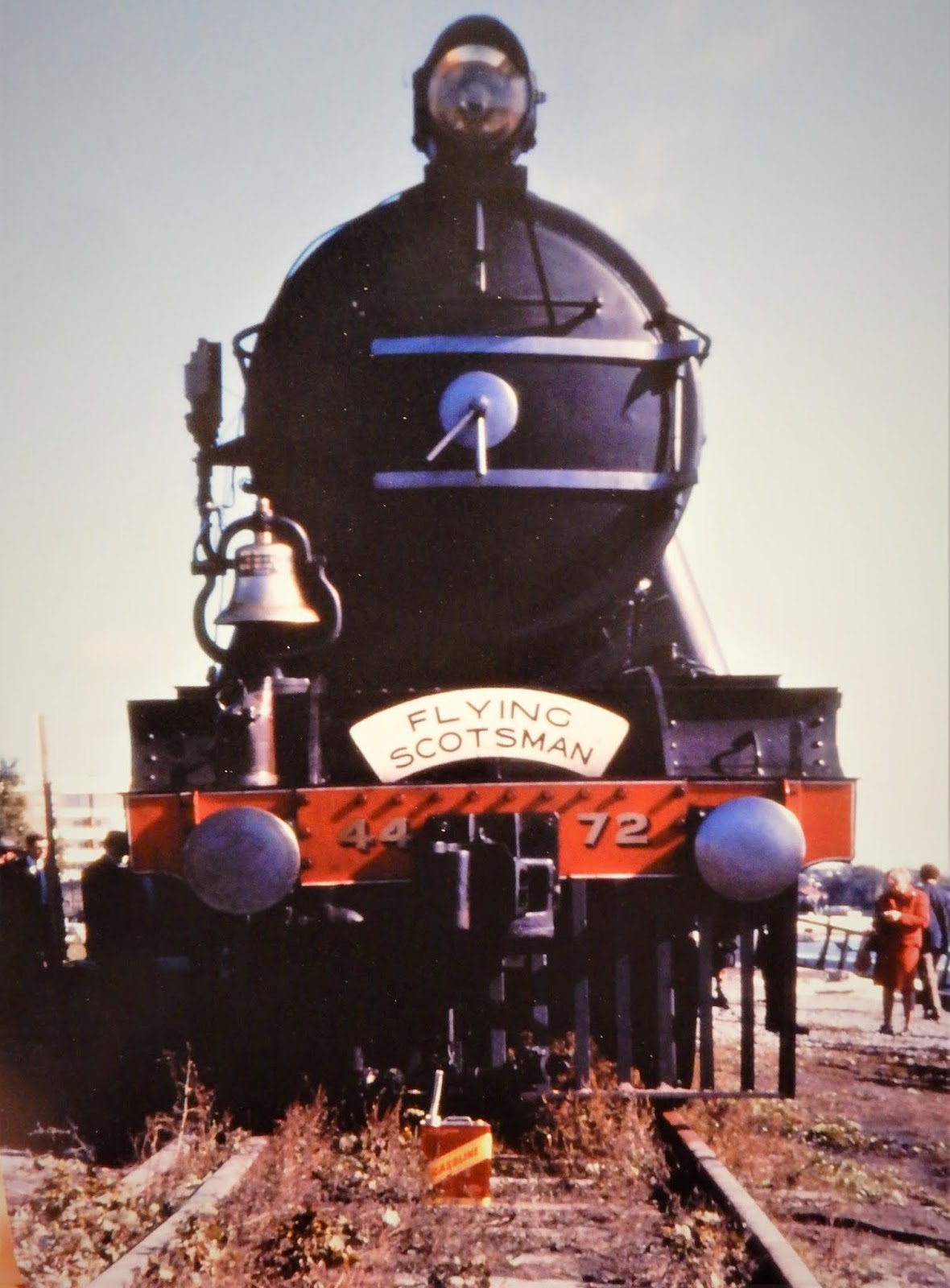 Trackside Treasure: The Flying Scotsman Visits Kingston, 1970