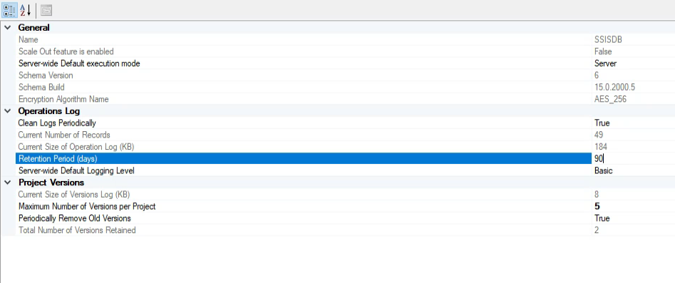 Welcome To TechBrothersIT: How to Manage the Size of the SSISDB ...