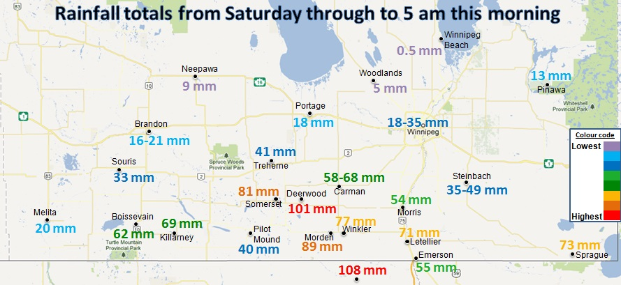 Winnipeg Weather: 4-Day Long Storm Summarised