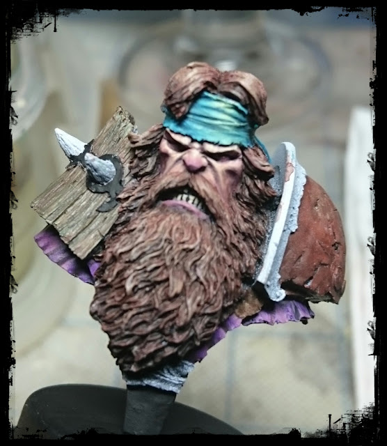 Brom the Dwarf bust..