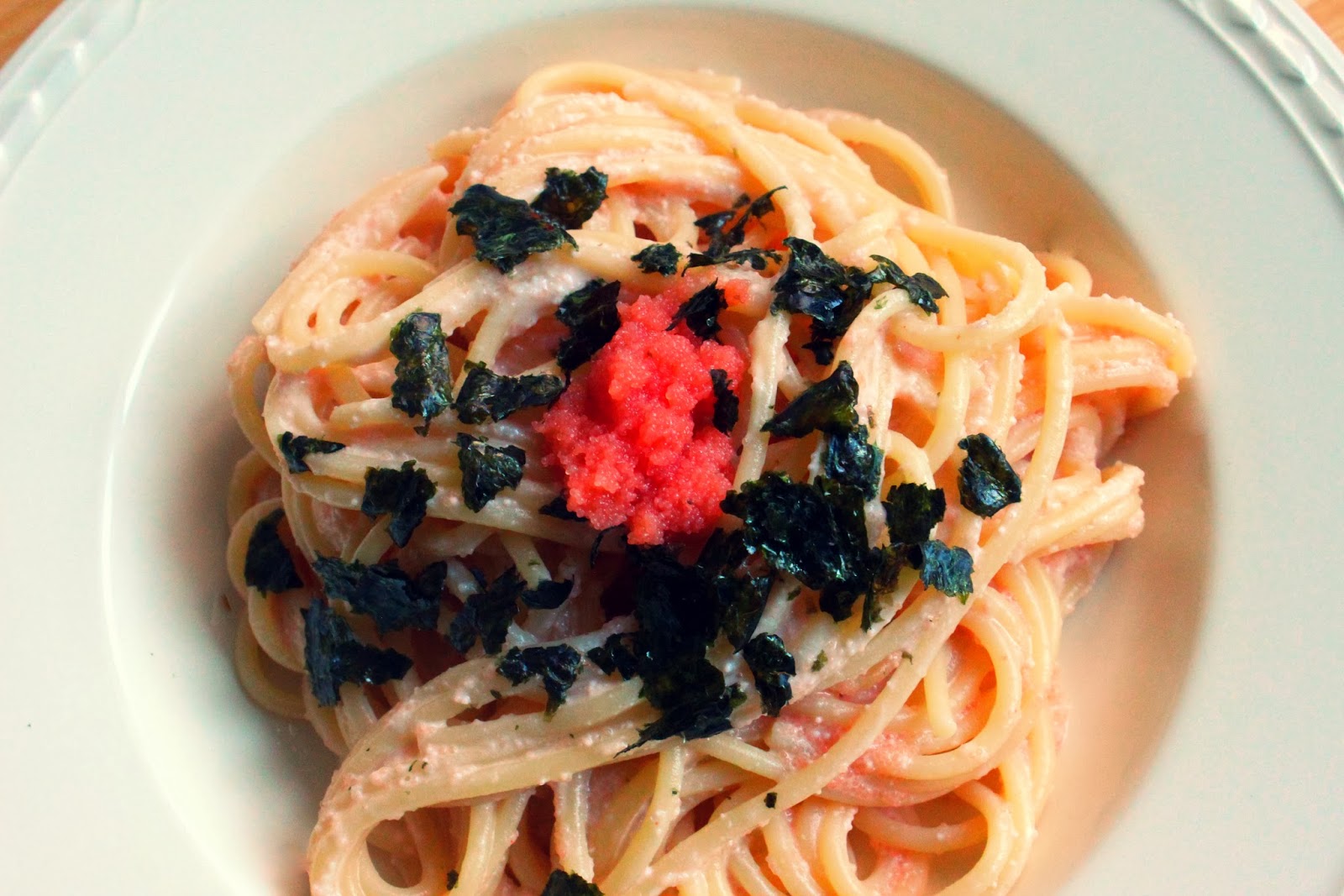 Memoirs of a NOMster: Cream Tarako Spaghetti