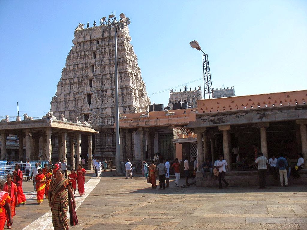 View of all 9 Temple Gopurams - ARUNACHALA GRACE