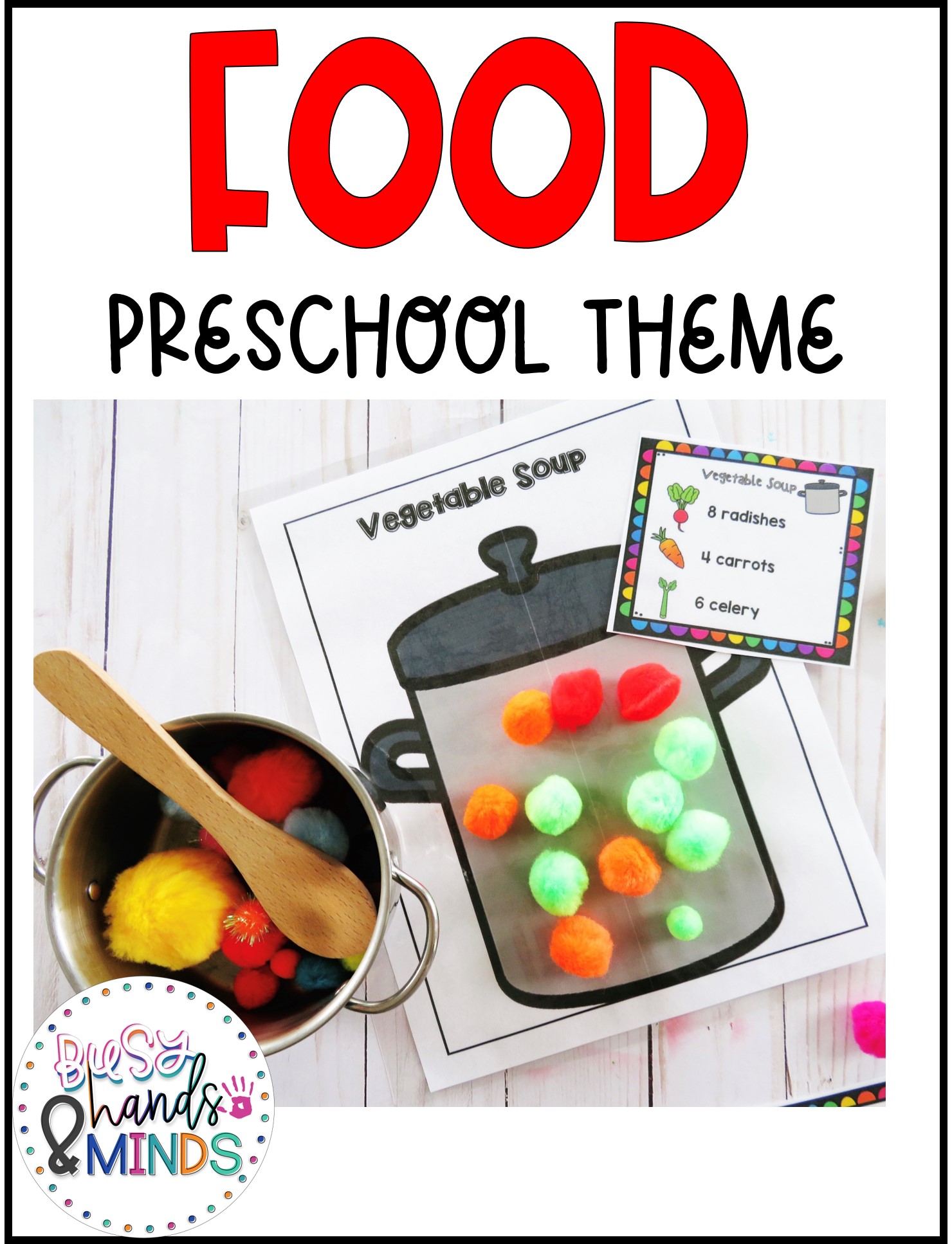 Food and Nutrition Preschool Theme | Busy Hands and Minds