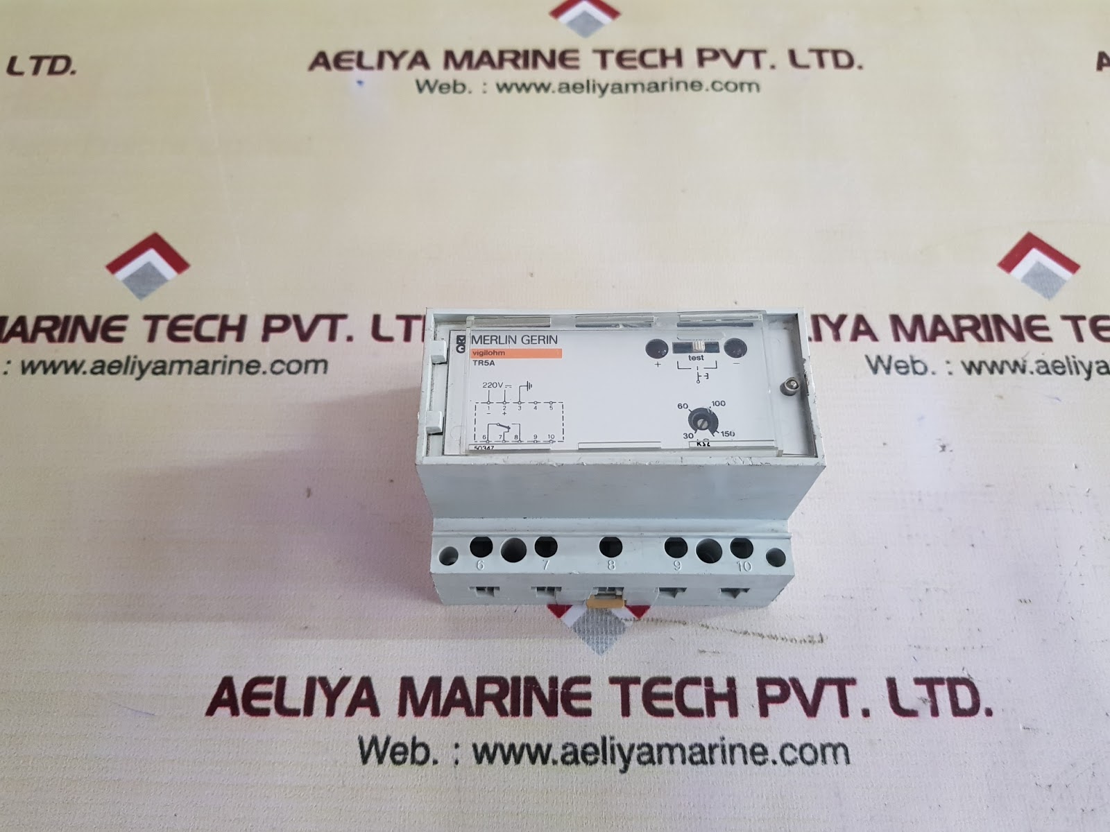 VIGILOHM MERLIN GERIN TR5A INSULATION MONITORING DEVICE - Aeliya Marine