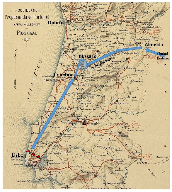 JJ's Wargames: The Battle of Bussaco - Peninsular War Tour 2019