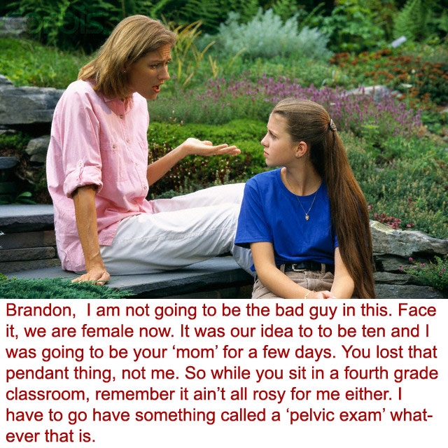 Lane's TG Captions: Altered Fate...the Medallion of Zulo