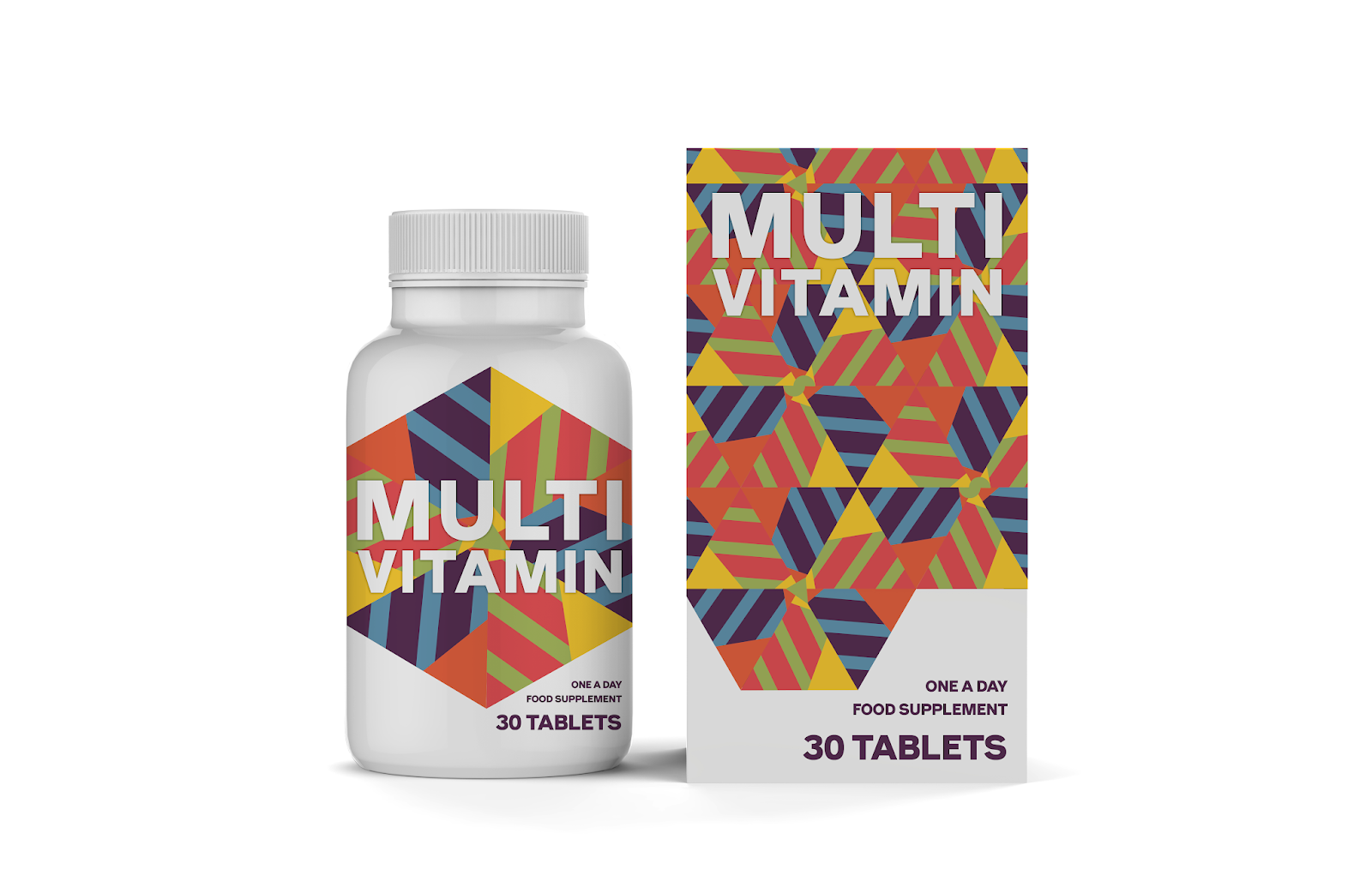 Modern Vitamin Supplement Concept – Packaging Of The World