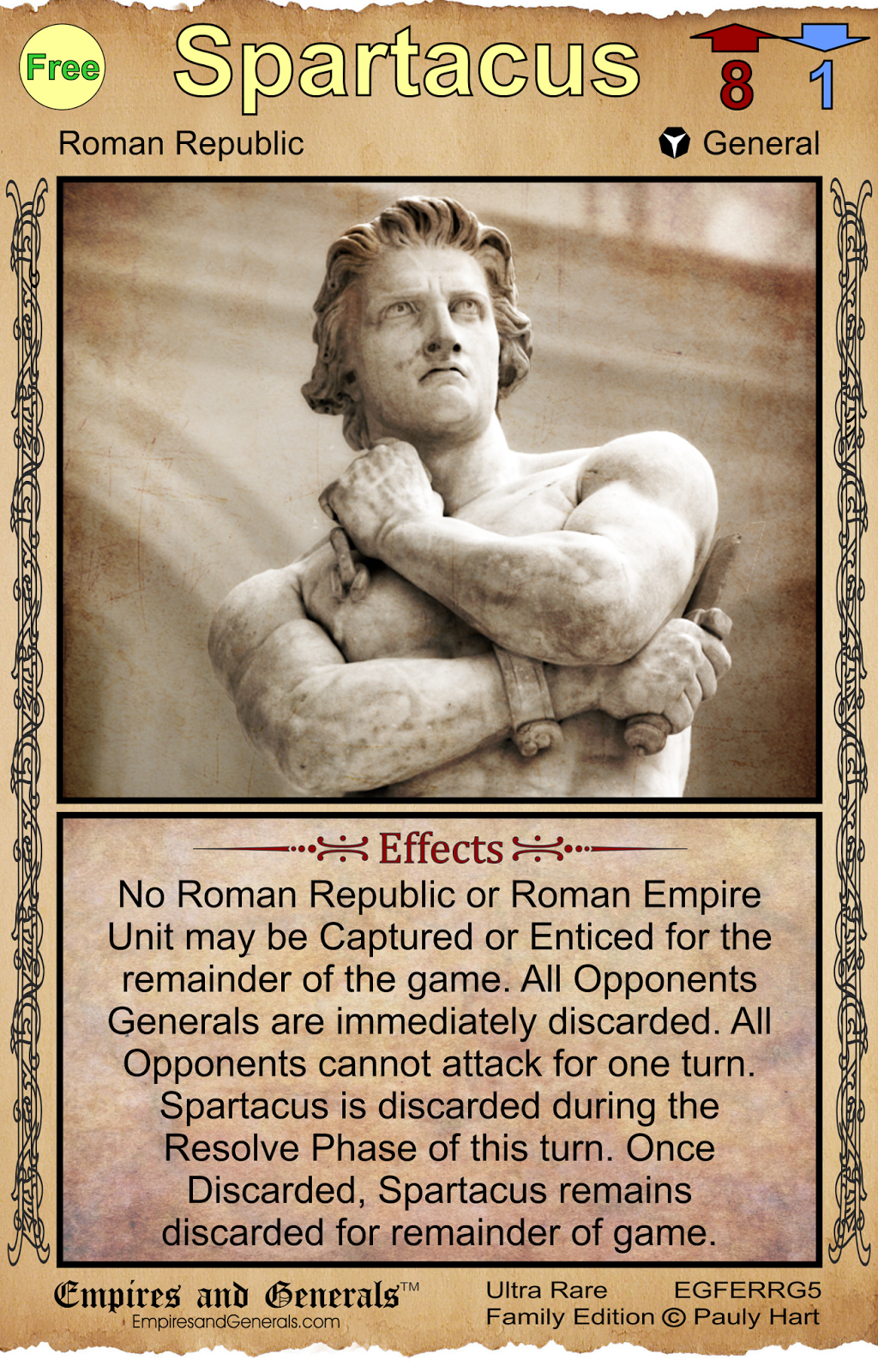 General Cards | Empires and Generals Roman Republic