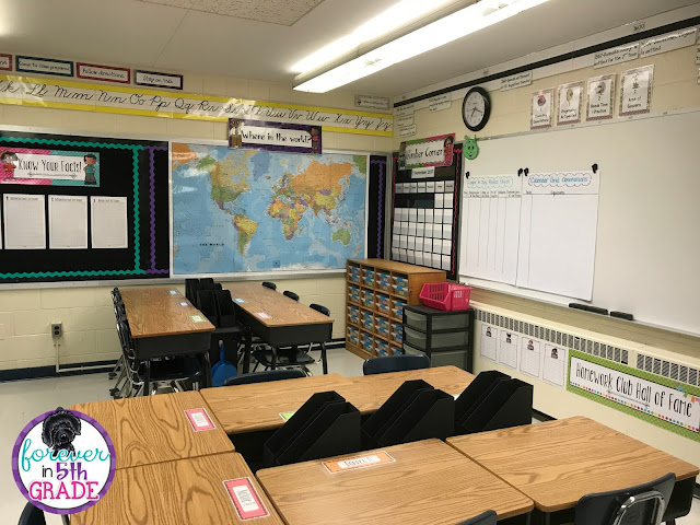 My Classroom | Forever in Fifth Grade