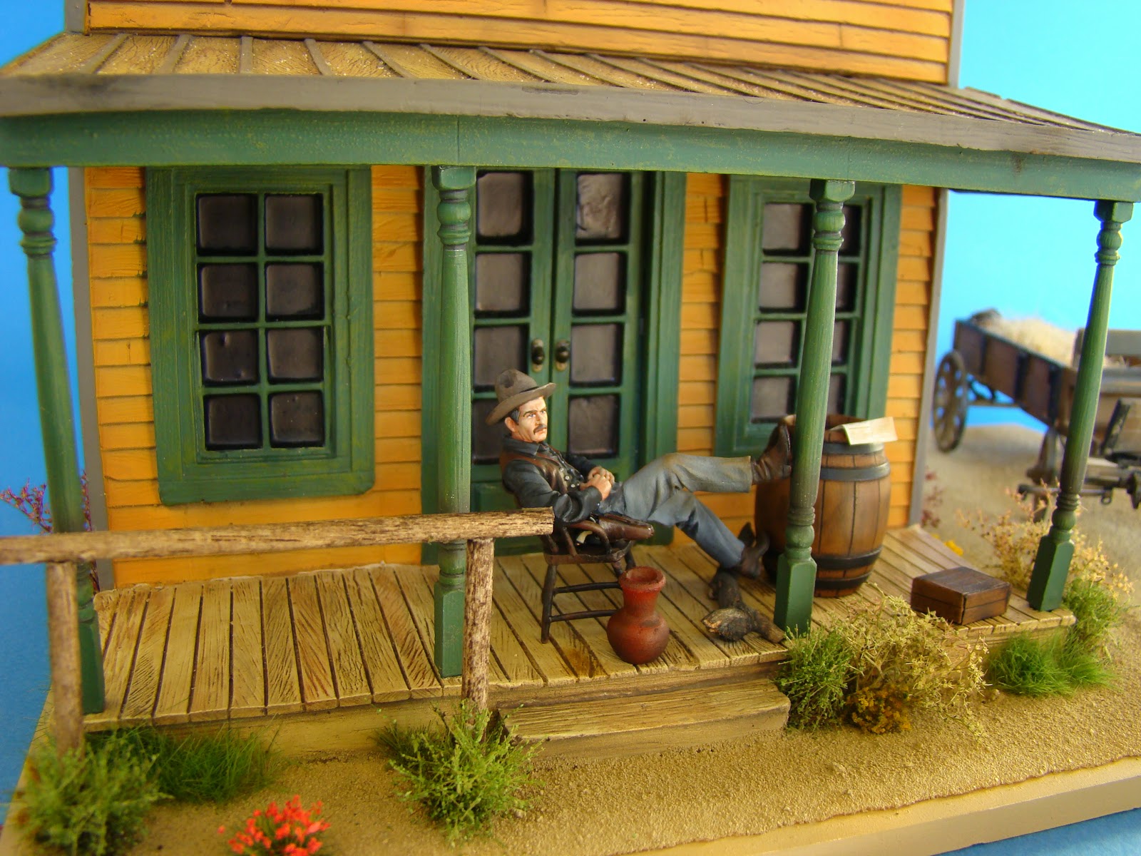 MY mini WORLD: 54. LONG HORN SALOON 1/32 – 54mm (SALOON KIT Andrea ...