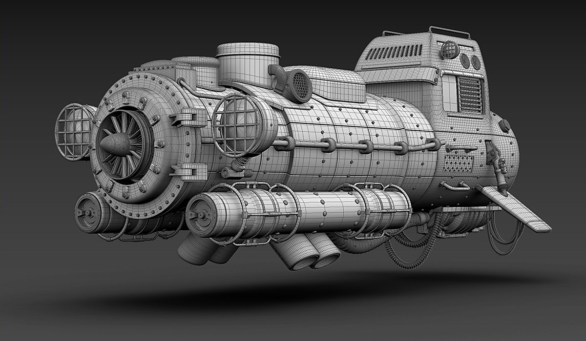 MY WORKS: Steam Hover Machine