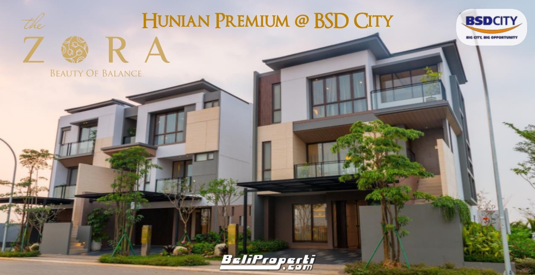 Perumahan Premium The Zora BSD City