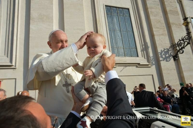 Pope Francis welcomes Children for Bambinelli Blessing on Gaudete ...
