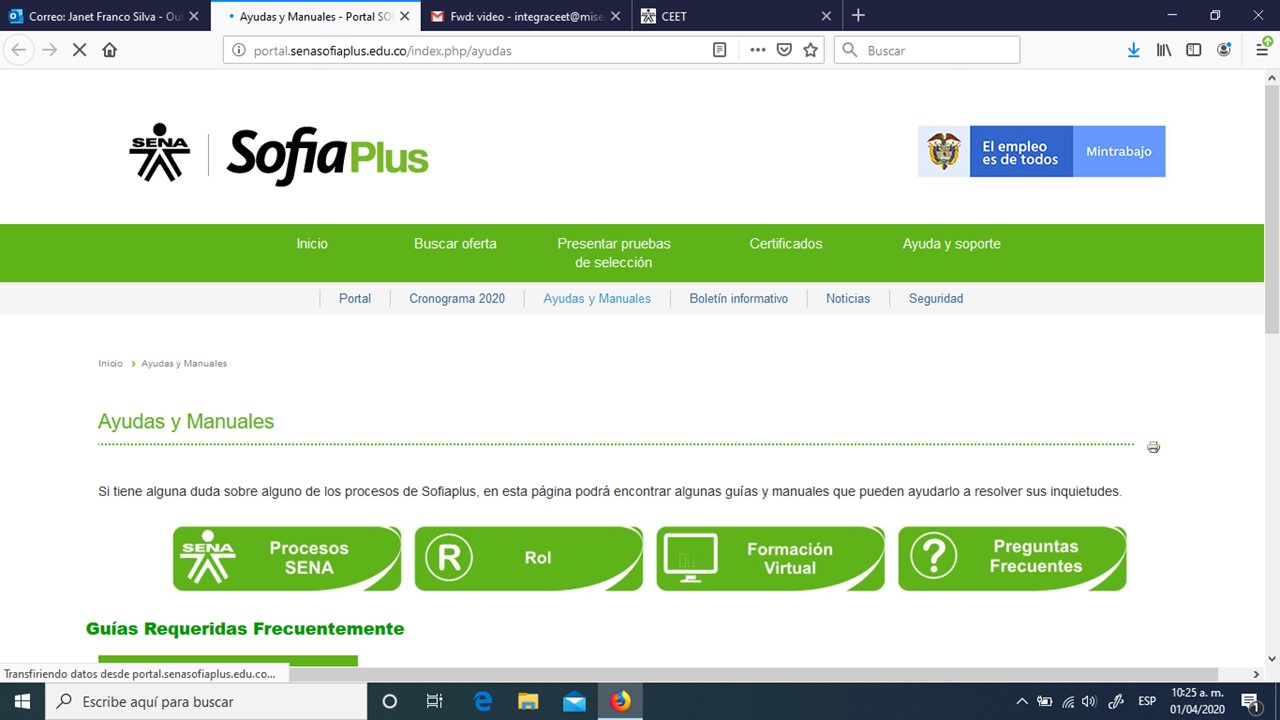 CEET: Actualización de herramientas Sofia Plus