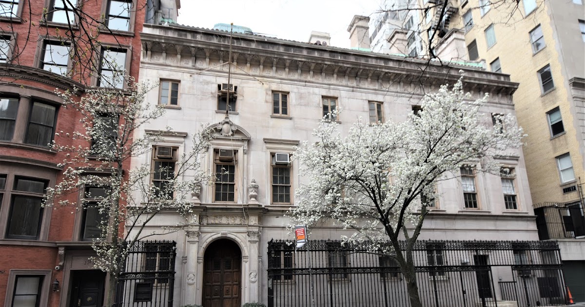 Daytonian in Manhattan: The 1919 William Ziegler, Jr. Mansion - 2 East ...