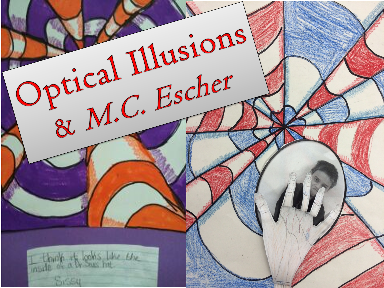 Art Julz: Escher Optical Illusions Revised