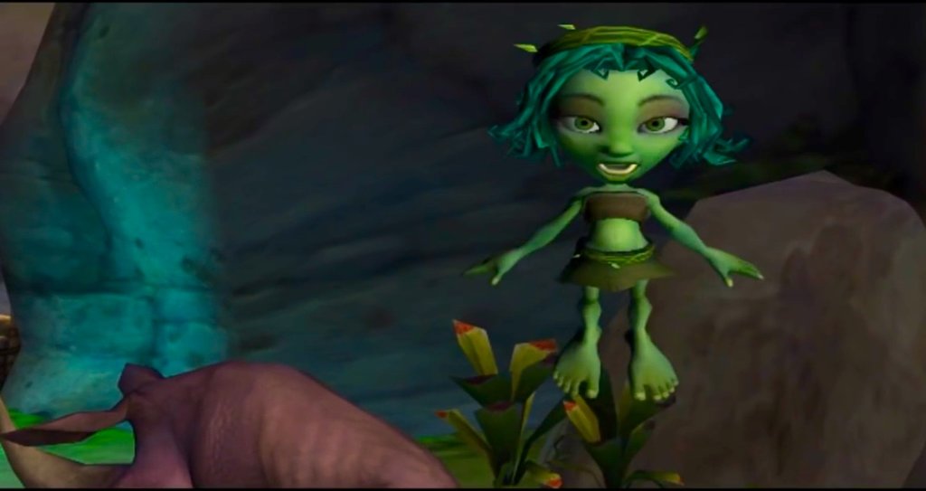 Anime Feet: Tak and the Power of Juju: Flora