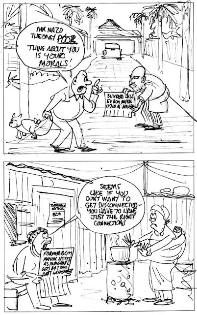 Cartoons by Miles: Indigent incident