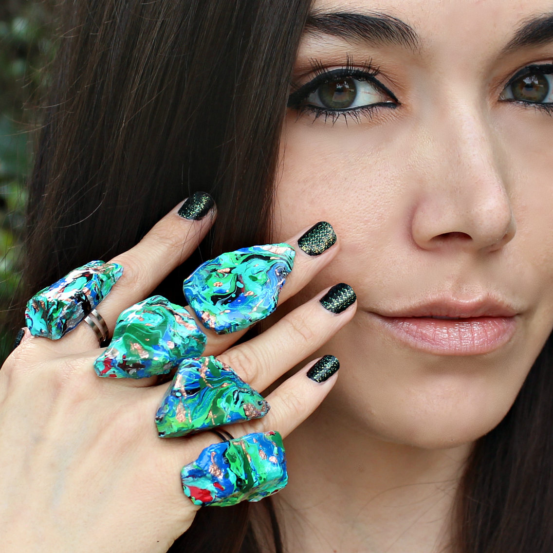 Mark Montano: Pour Painted Rock Rings