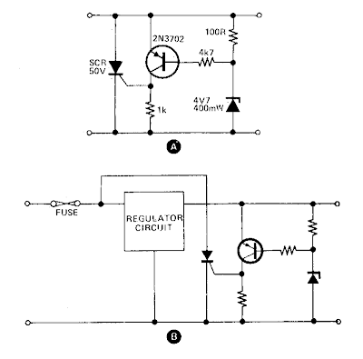 Simple Crowbar Circuit Diagram