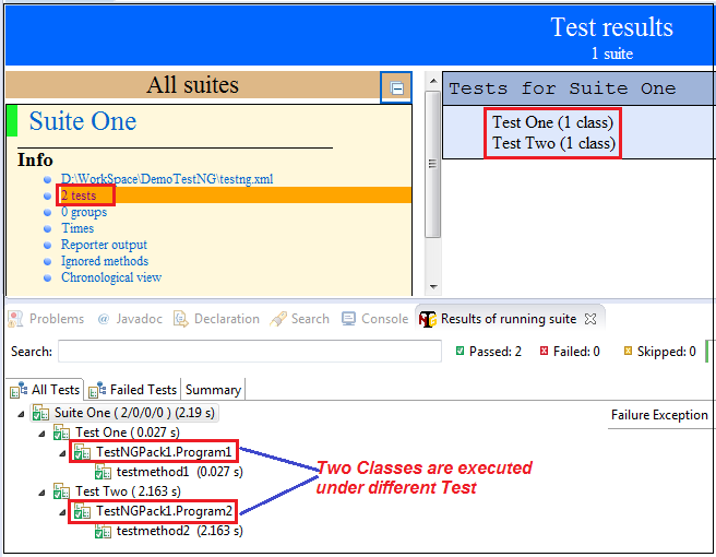 Automation Testing Tips And Tricks Post111how To Execute Multiple Classes And Multiple Test