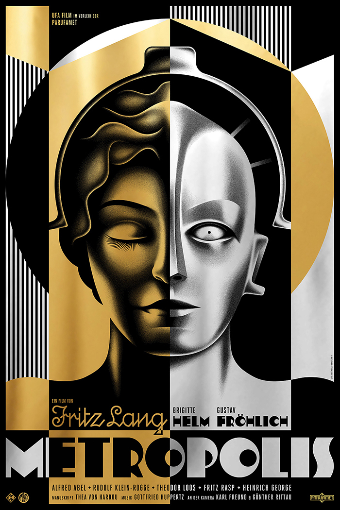 INSIDE THE ROCK POSTER FRAME BLOG: Metropolis 90th Anniversary Movie ...