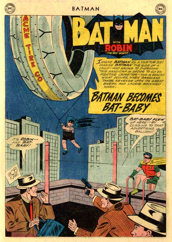 Gone & Forgotten: BATMAN LEADS AN INTERESTING LIFE - BAT-BABY