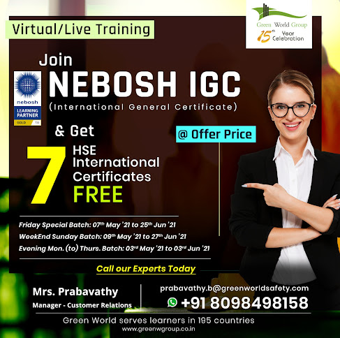 Best Nebosh IGC Courses & Get Free HSE International Certifications - Safety Courses in India