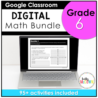 Kelly McCown: Digital Math Activities 6th Grade