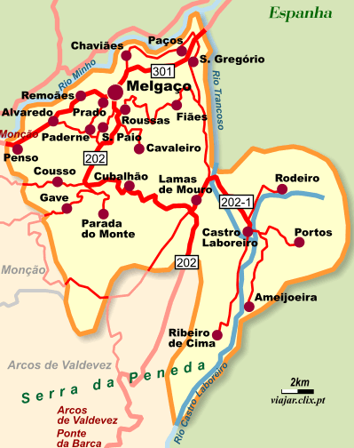 SERRA AMARELA PARQUE NATURAL GERÊS: MELGAÇO PORTUGAL