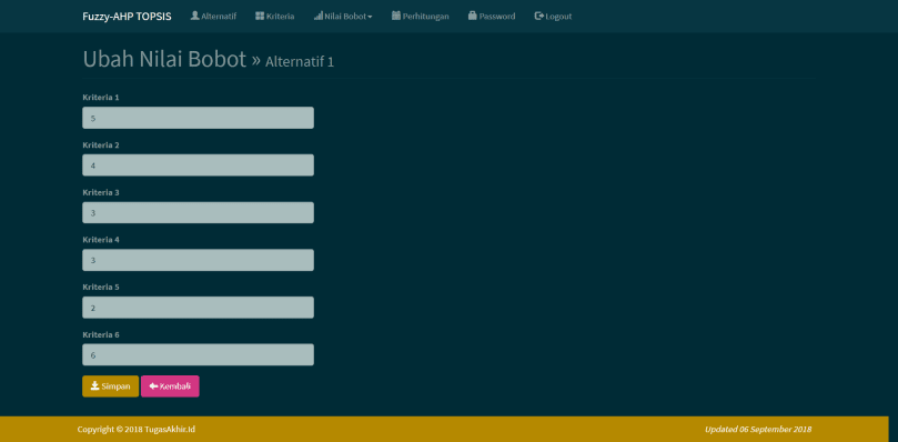 sebaris koding Minggu, 20 Desember 2020 edit Tags: SPK