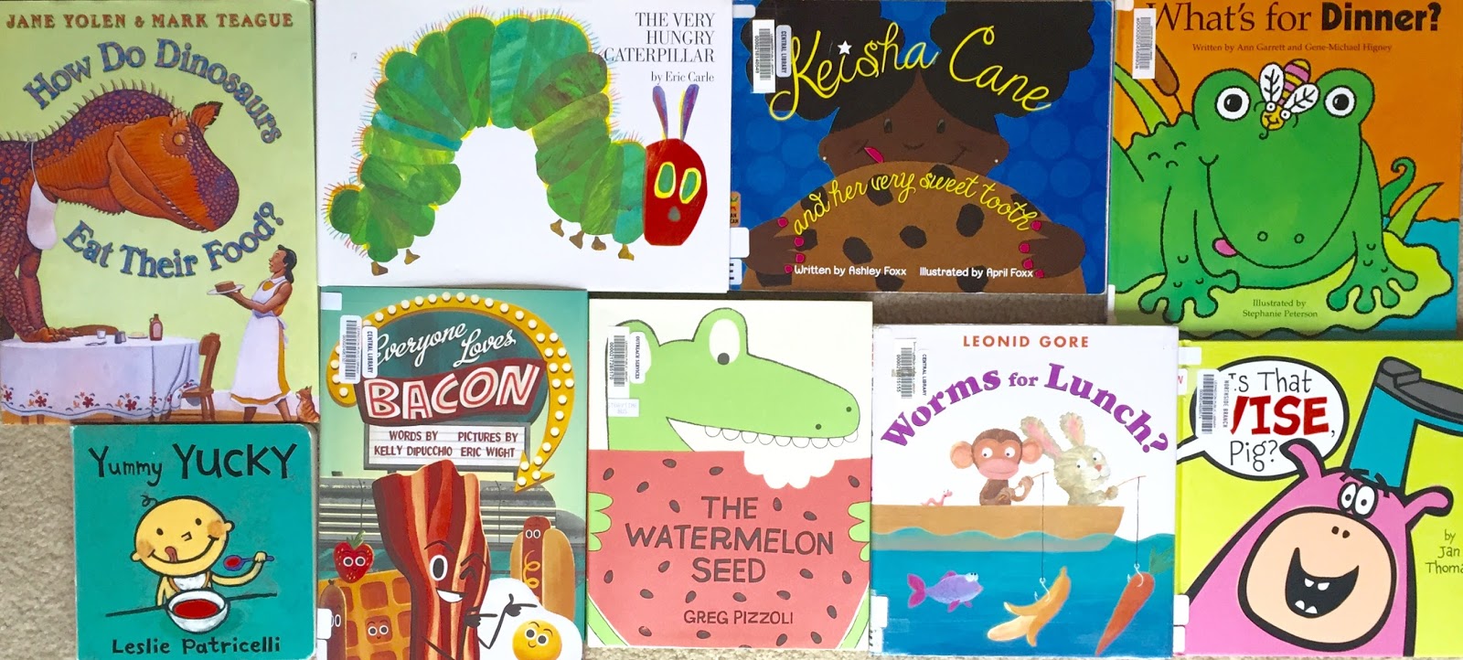 Adventures In Storytime (and Beyond): What's For Dinner? - Food Storytime