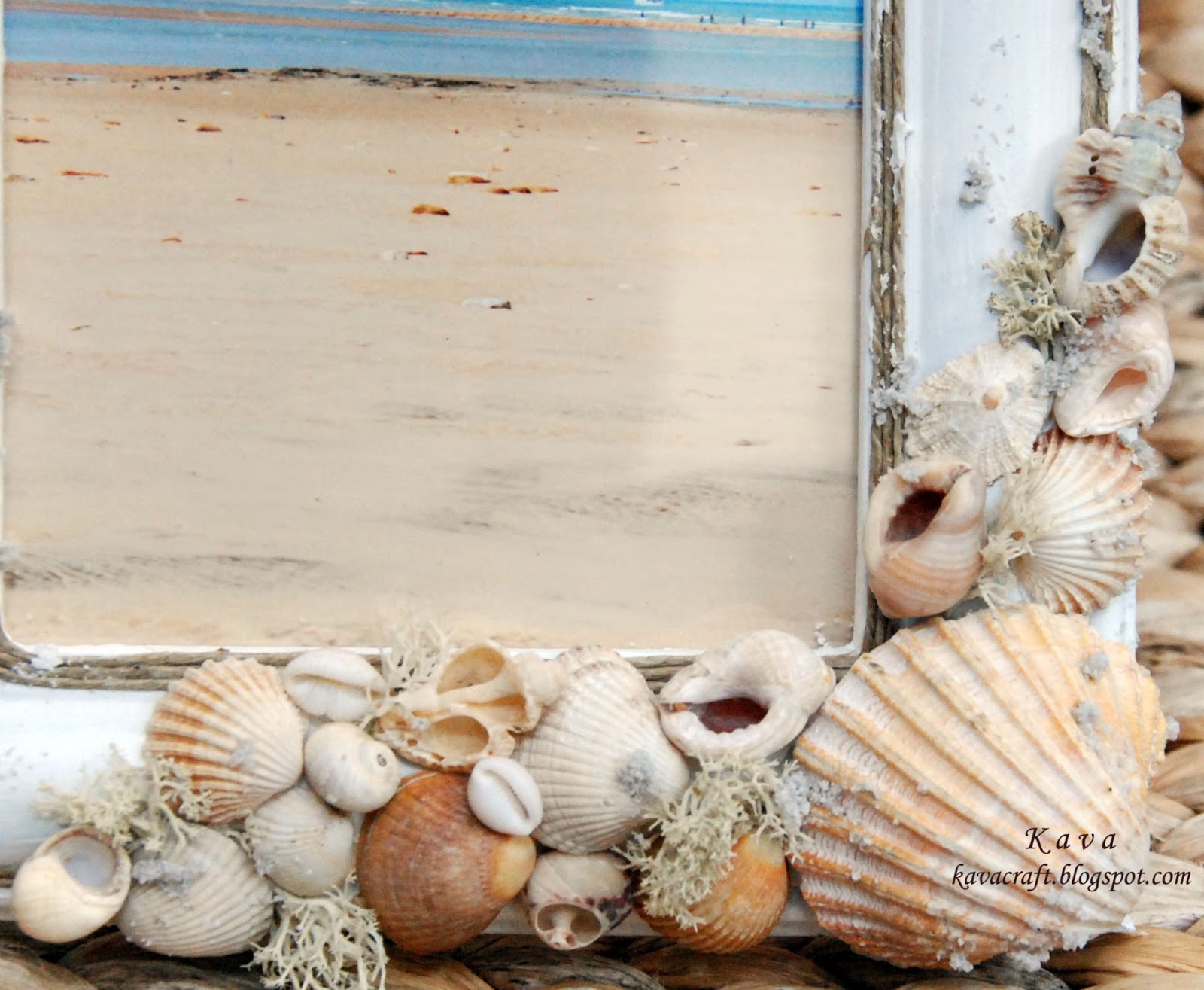 KAVA Craft: Sea photo frame