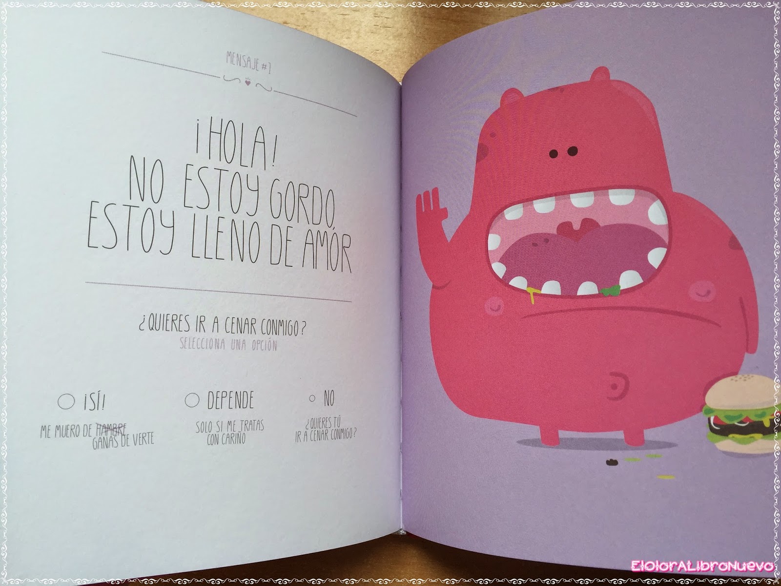 Foto Reseña #2 El amor es cosa de monstruos | El olor a libro nuevo