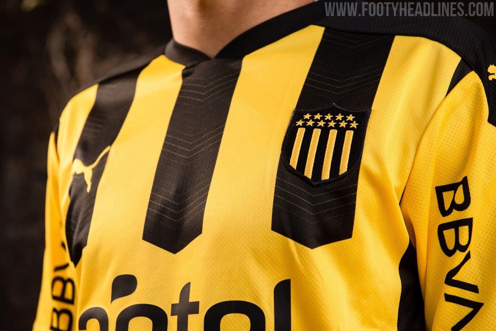 Peñarol 2021 Home Kit Revealed - Footy Headlines