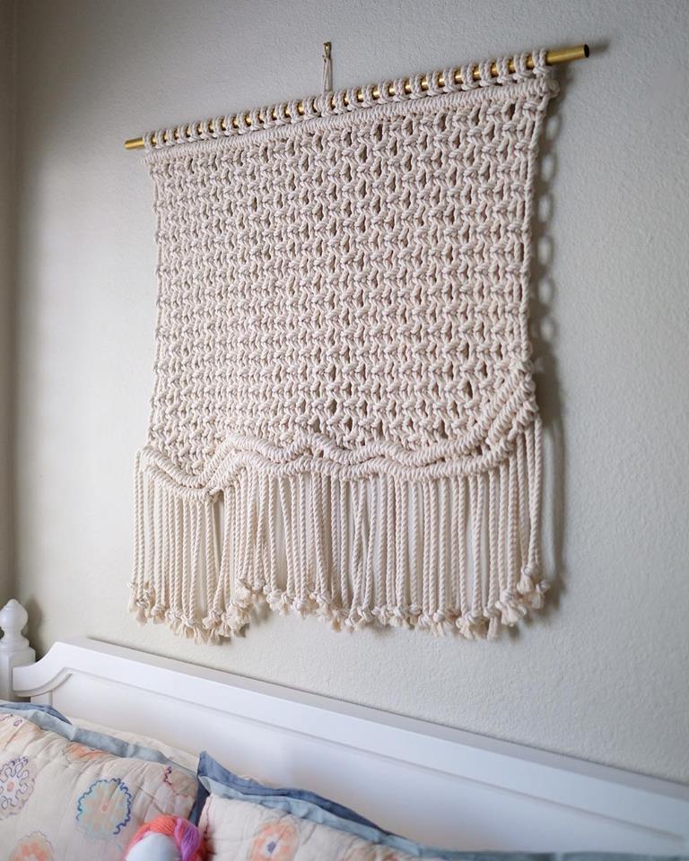 Tina's handicraft : wall decoration macrame - 16 designs